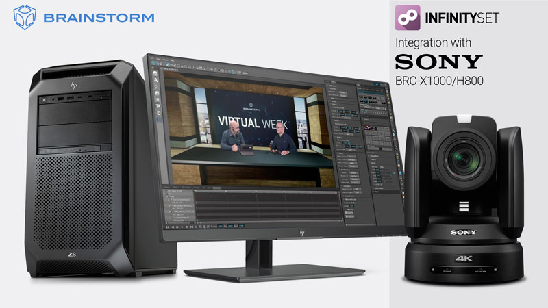 Brainstorm muestra los flujos de trabajo avanzados de AR con la gama de ...