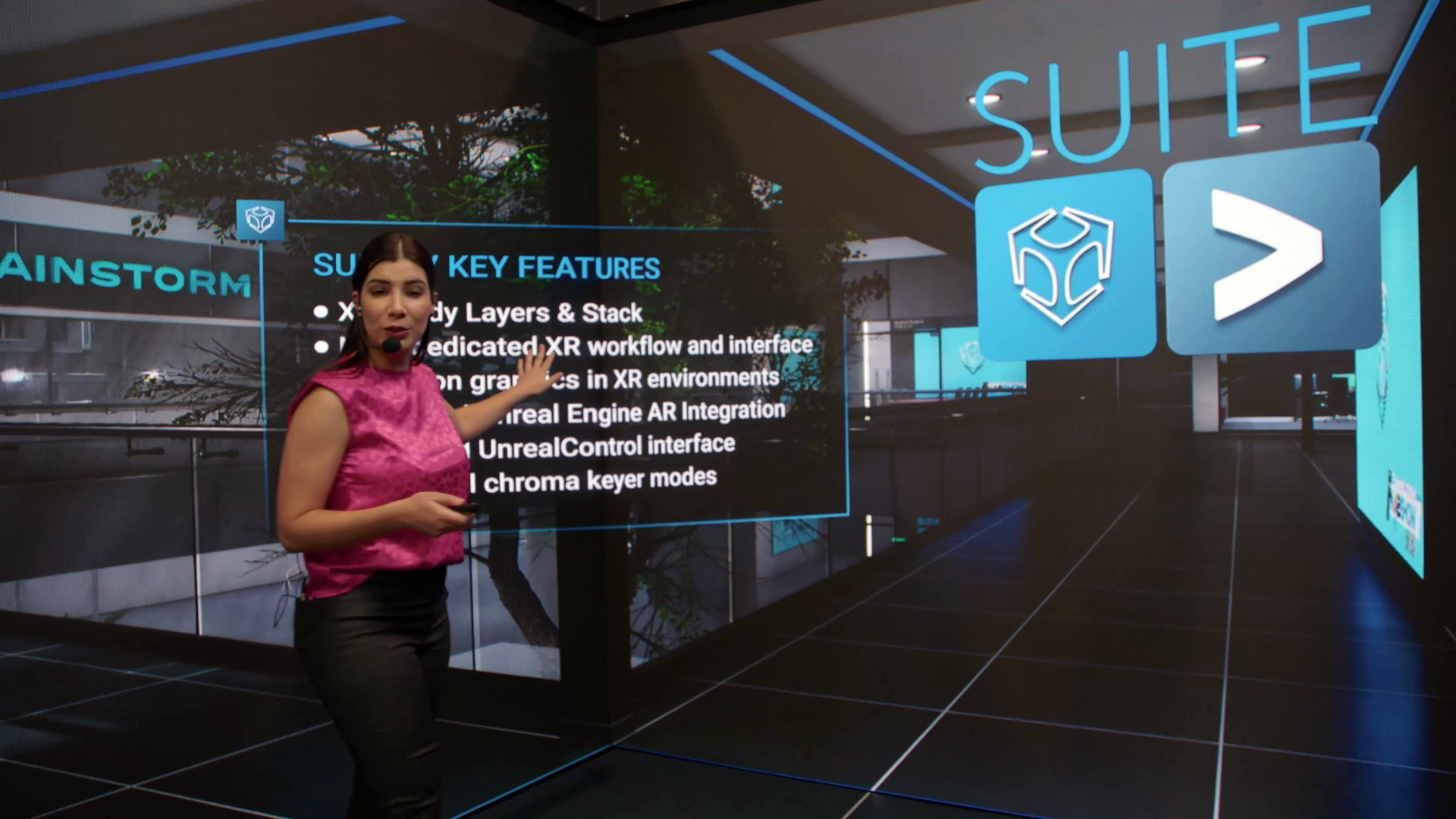 Brainstorm to show advanced XR production and immersive presentations ... Brainstorm to show advanced XR production and immersive presentations ...