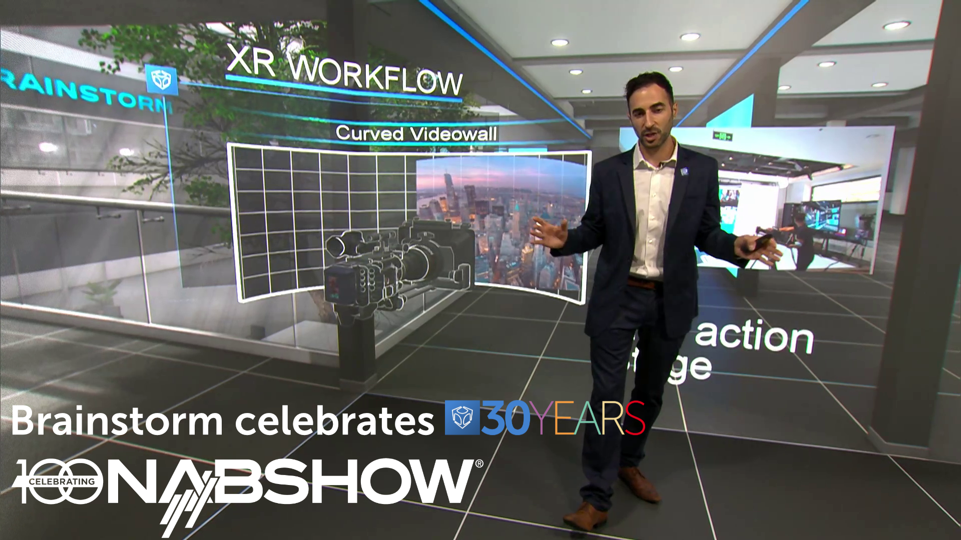 Brainstorm celebra 30 años en el negocio en NAB 2023 | Brainstorm