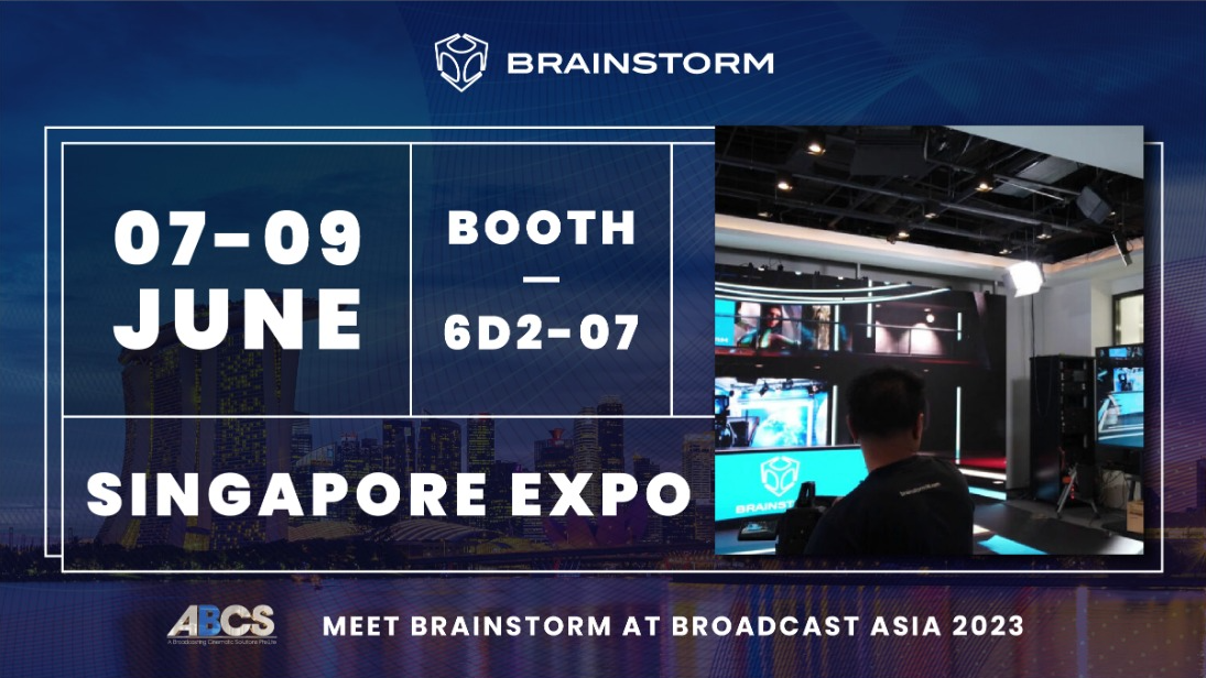 Brainstorm celebrates 30 years in business at Broadcast Asia | Brainstorm