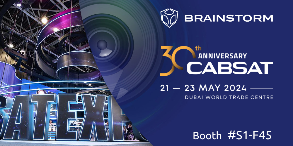Brainstorm showcases advanced content creation at CABSAT 2024