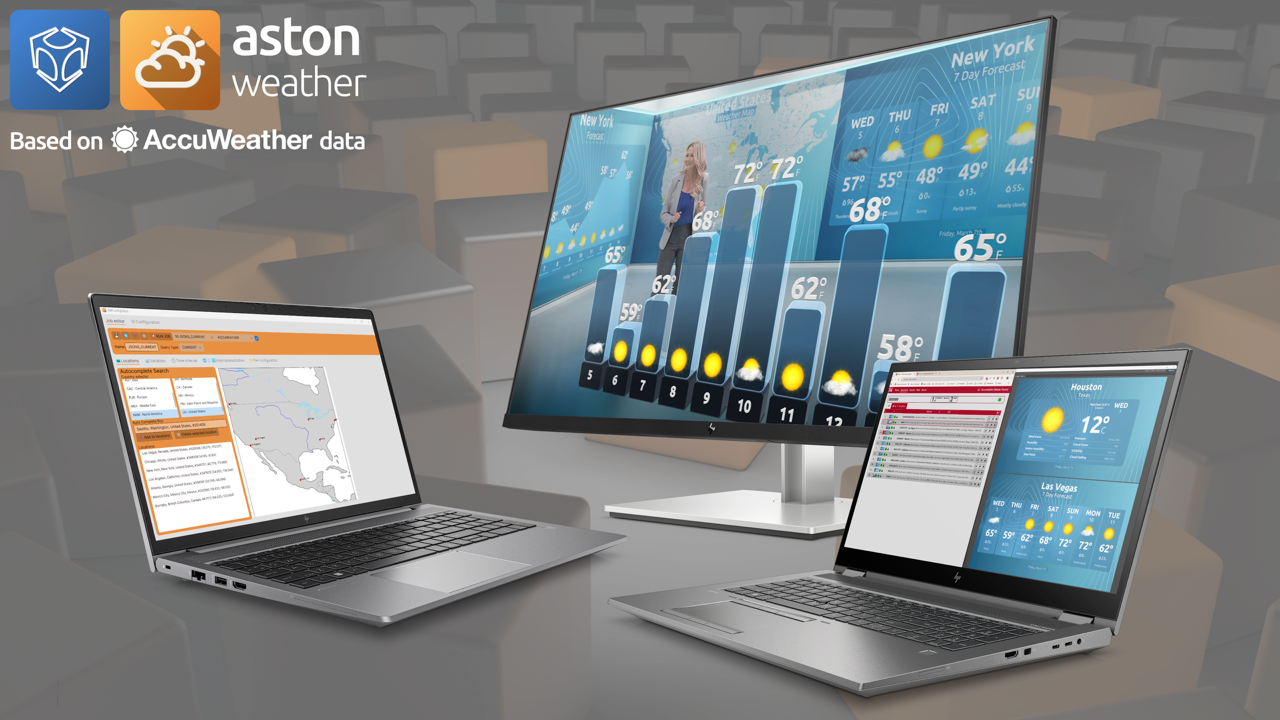 AstonWeather receives major boost by integrating AccuWeather data
